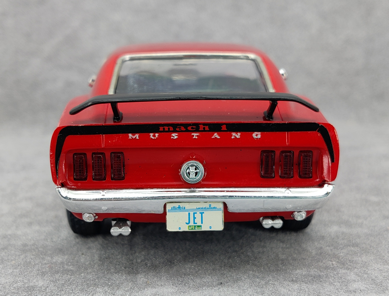 Revell 1969 Ford Mustang Mach 1 Built Kit - Spotlight Hobbies