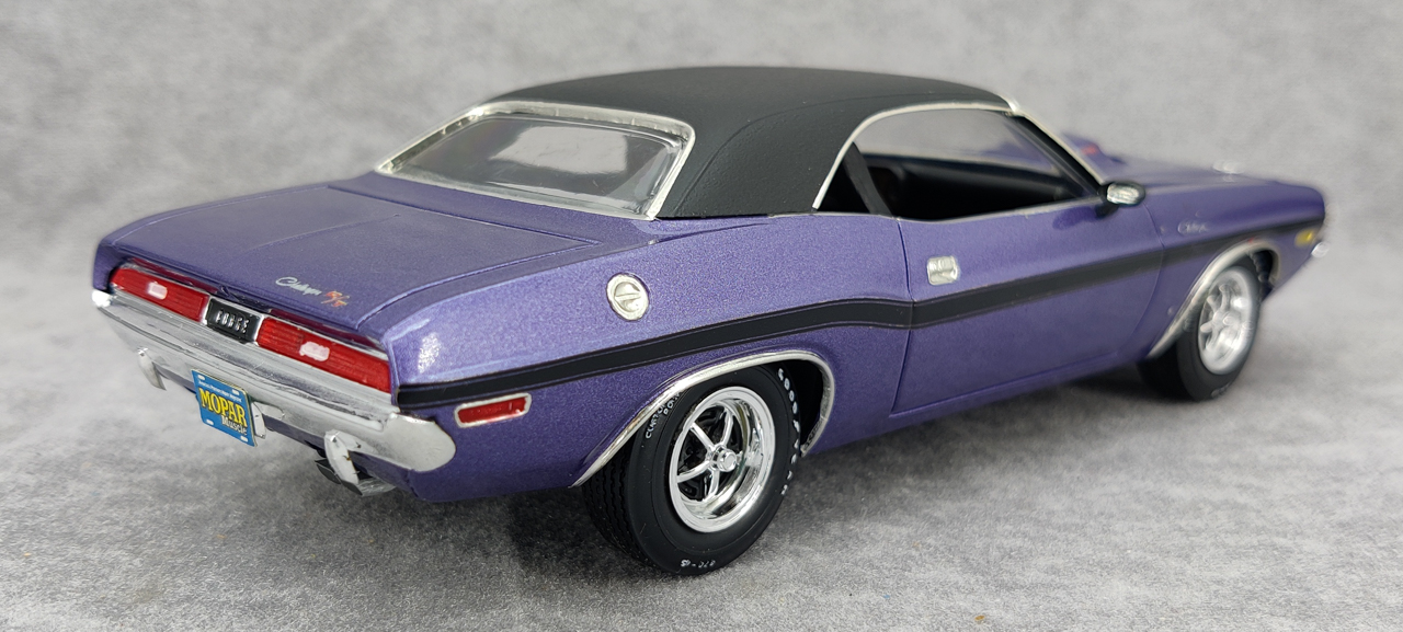 AMT 1970 Dodge Challenger R/T 440 Six Pack Built Kit - Spotlight Hobbies
