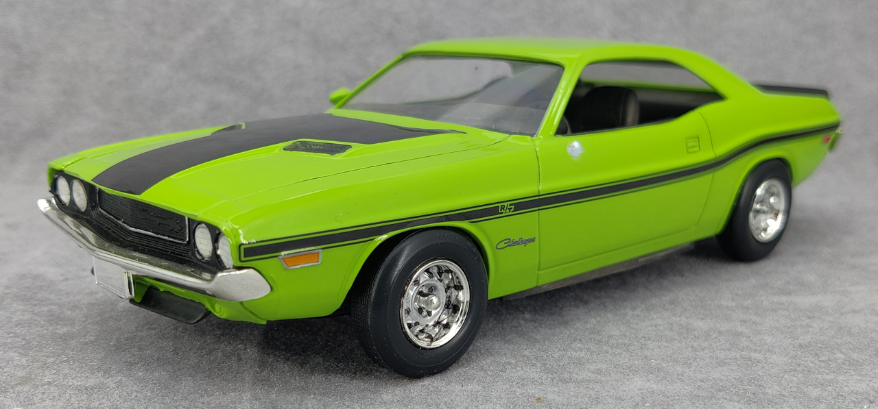 AMT 1970 Dodge Challenger R/T 440 Six Pack Built Kit - Spotlight Hobbies