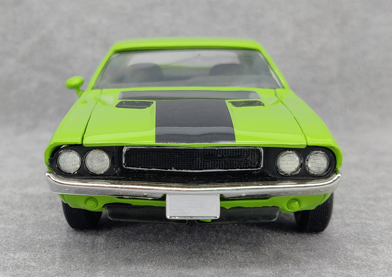 AMT 1970 Dodge Challenger R/T 440 Six Pack Built Kit - Spotlight Hobbies