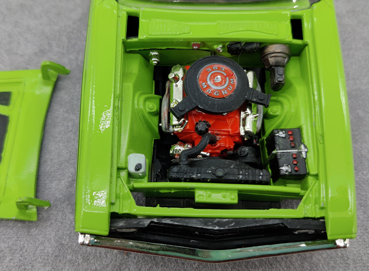 AMT 1970 Dodge Challenger R/T 440 Six Pack Built Kit - Spotlight Hobbies