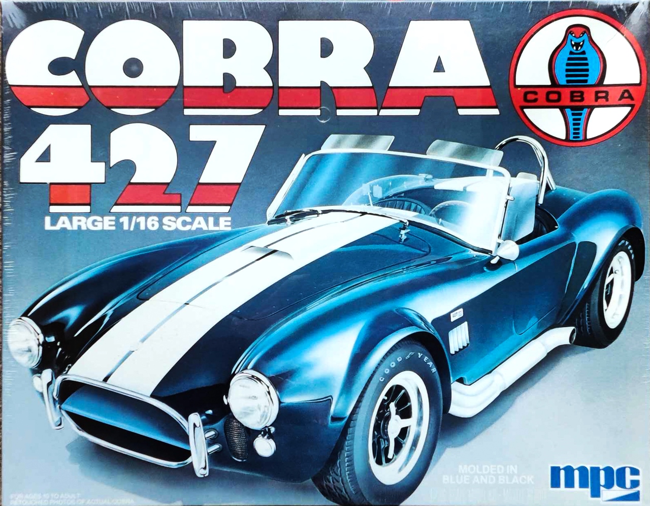 MPC 1966 Shelby Cobra 427 Roadster - 1/16 Scale - Spotlight Hobbies