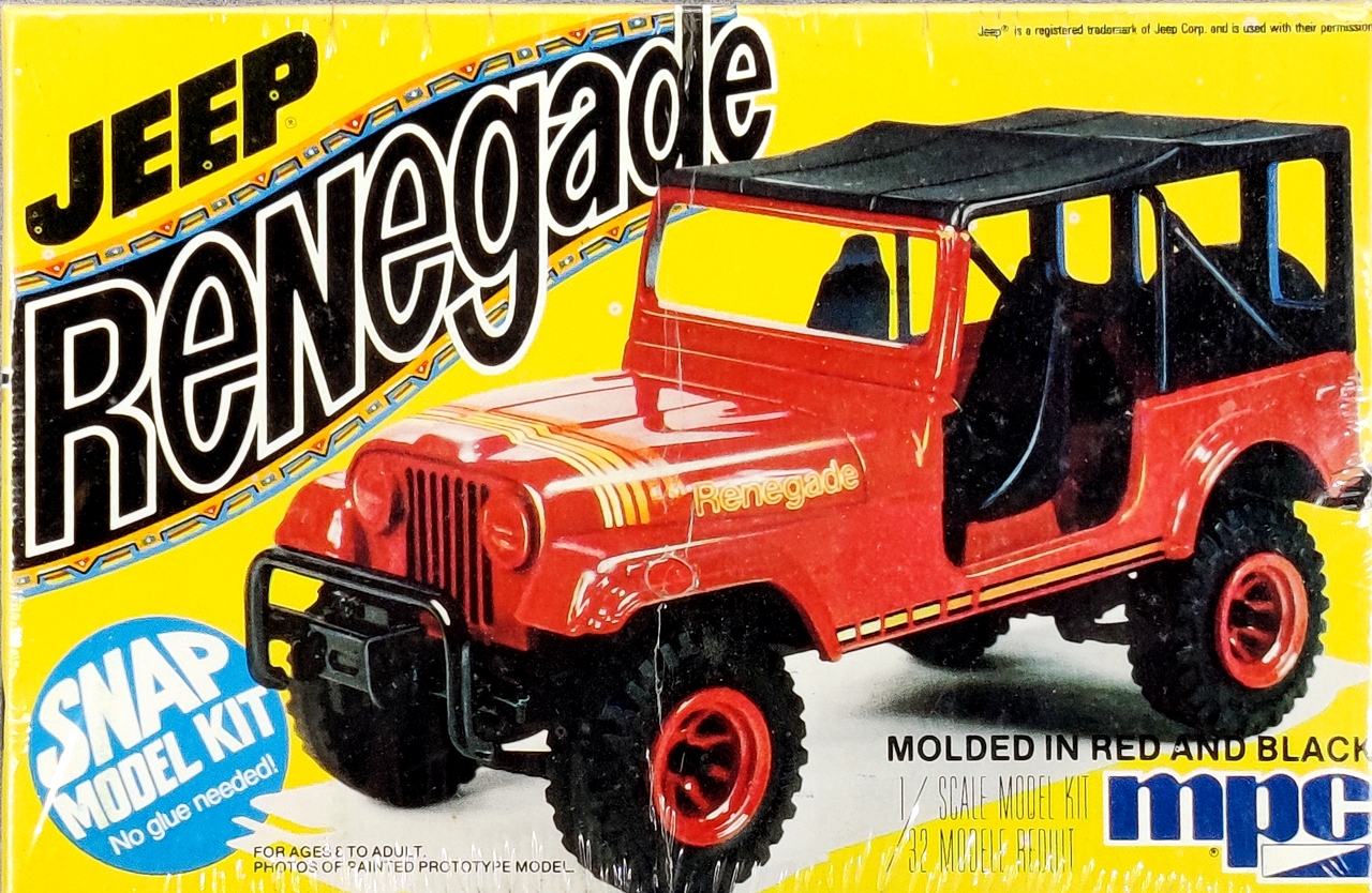 MPC Jeep CJ-7 Renegade Snap Kit - 1/32 Scale - Spotlight Hobbies