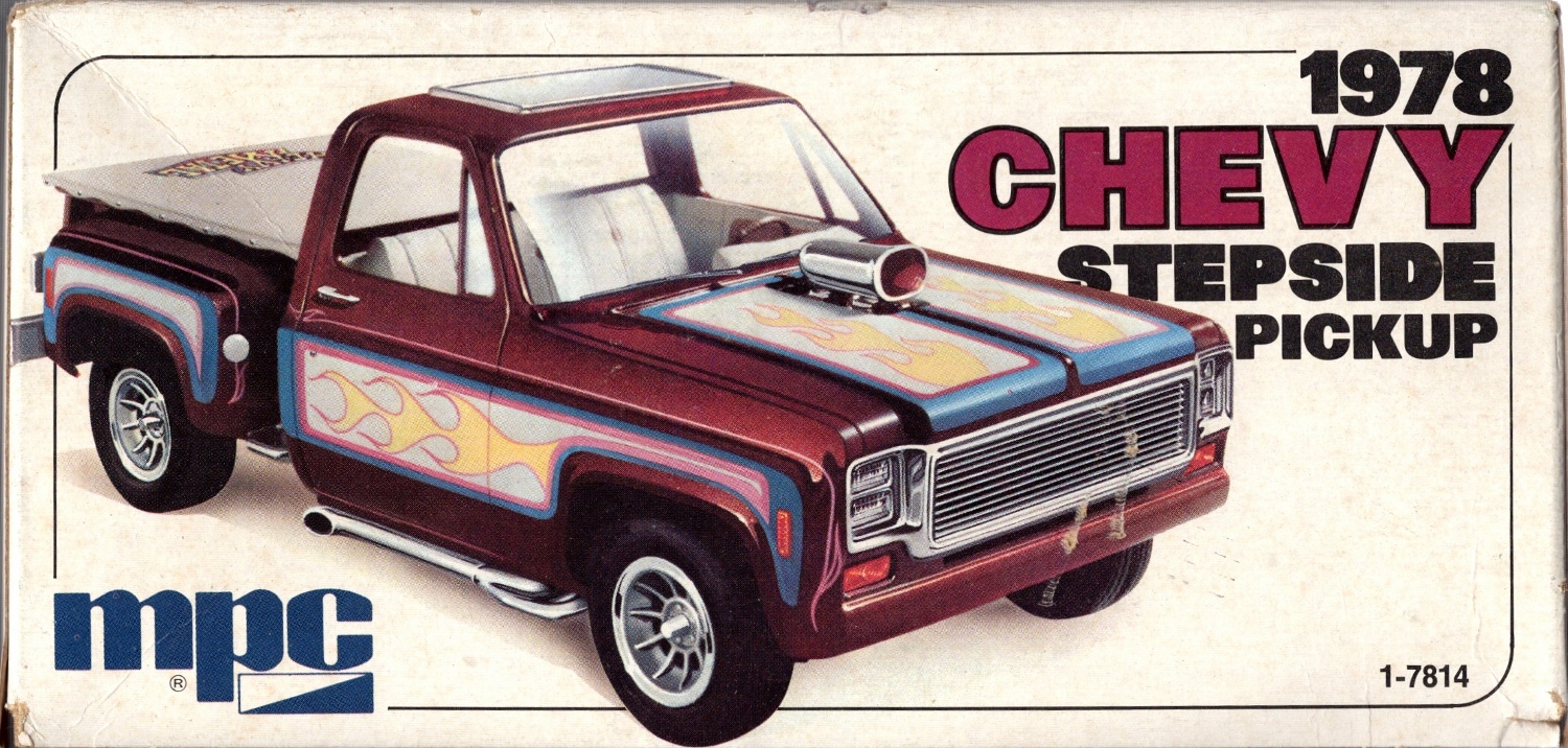 MPC 1978 Chevy Stepside Pickup Truck - Spotlight Hobbies