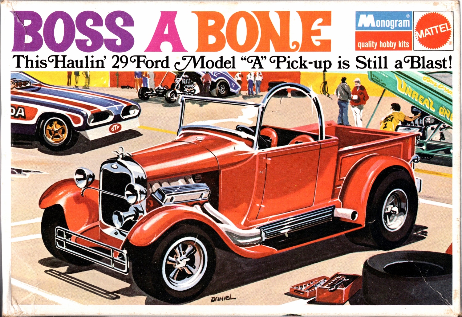 Monogram "Boss A Bone" 1929 Ford Model "A" Pickup Truck Street Rod ...