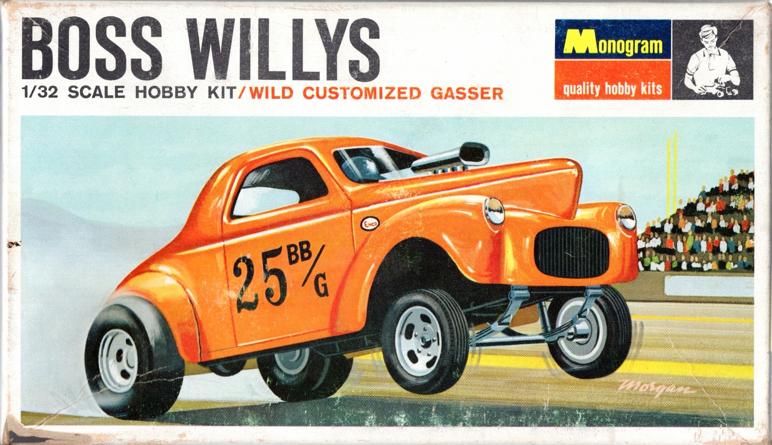 Monogram "Boss Willys" Gasser - 1/32 Scale - Spotlight Hobbies