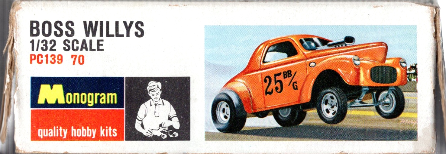 Monogram "Boss Willys" Gasser - 1/32 Scale - Spotlight Hobbies