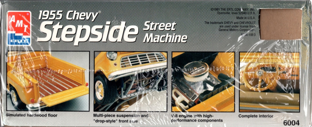 AMT 1955 Chevy Stepside Pickup Truck Street Machine - Spotlight Hobbies