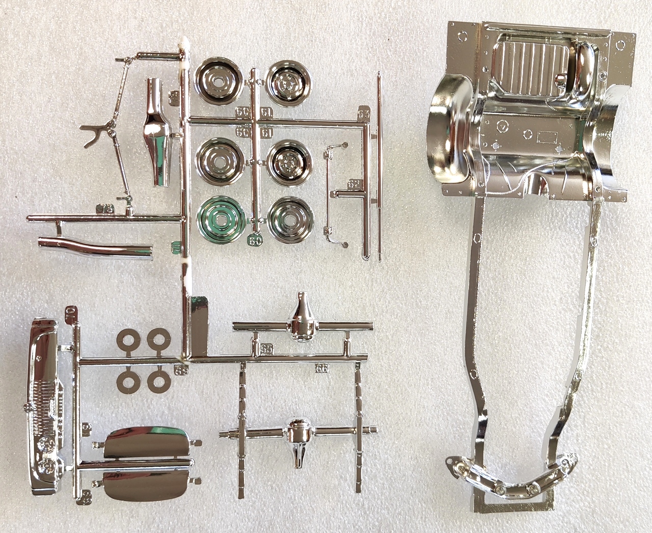 AMT 1951 Chevy Fleetline Fastback - Stock or Custom - Chrome Edition ...