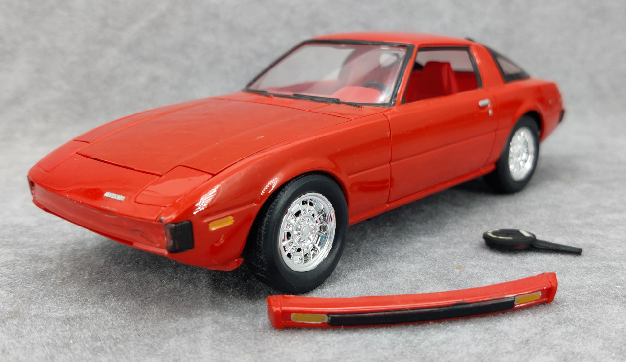 Monogram 1979 Mazda RX-7 Built Kit - Spotlight Hobbies