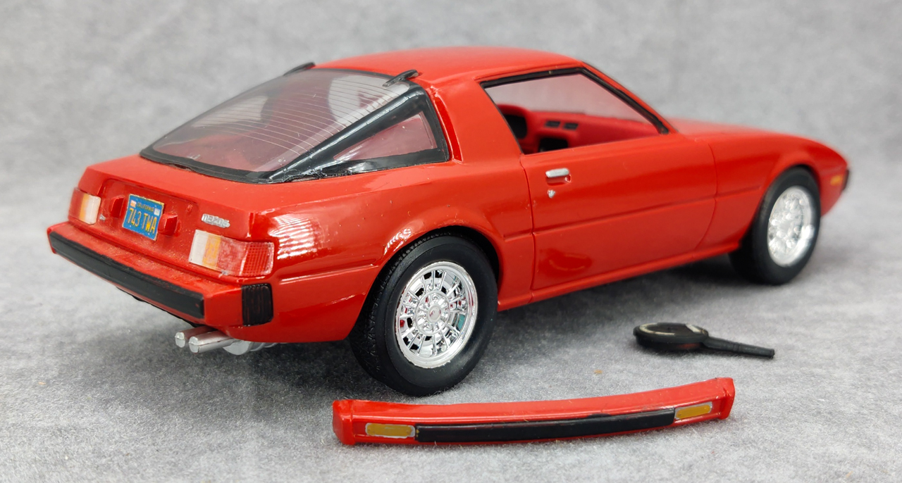Monogram 1979 Mazda RX-7 Built Kit - Spotlight Hobbies