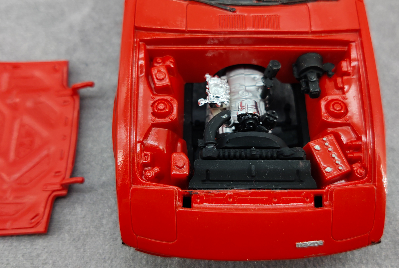 Monogram 1979 Mazda RX-7 Built Kit - Spotlight Hobbies