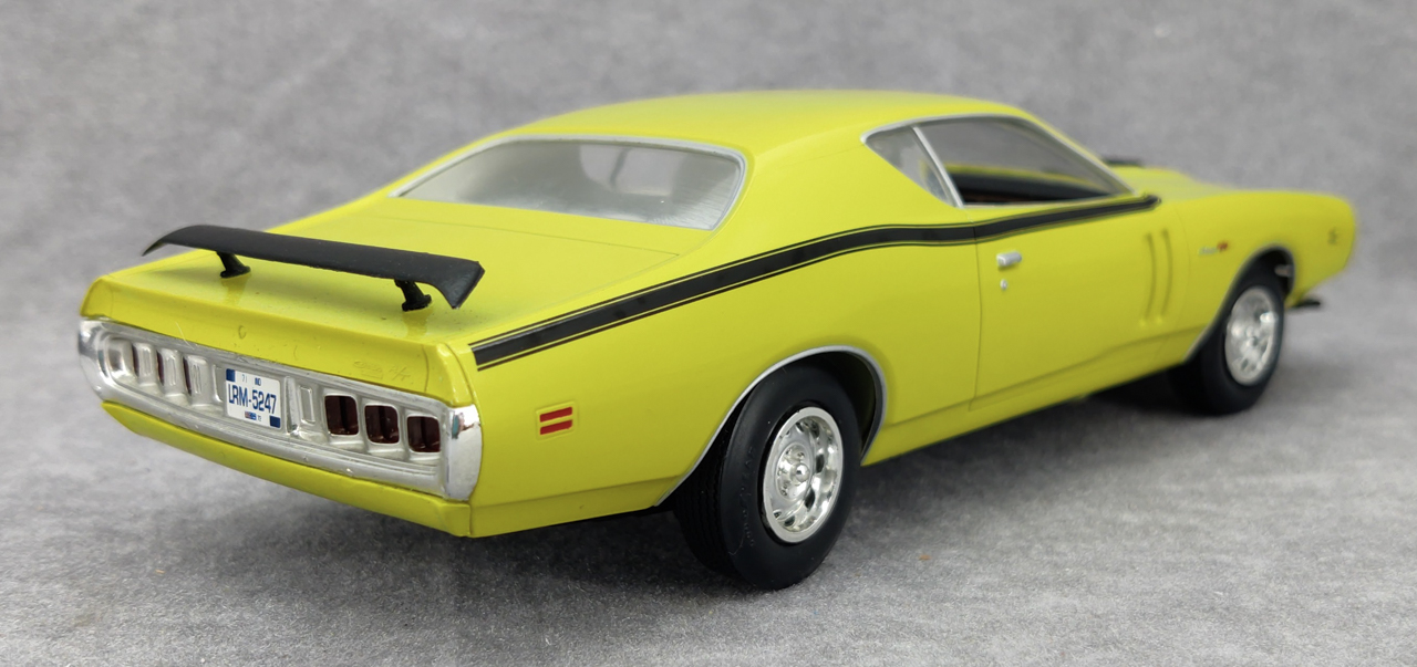 AMT 1971 Dodge Charger RT Built Kit - Spotlight Hobbies