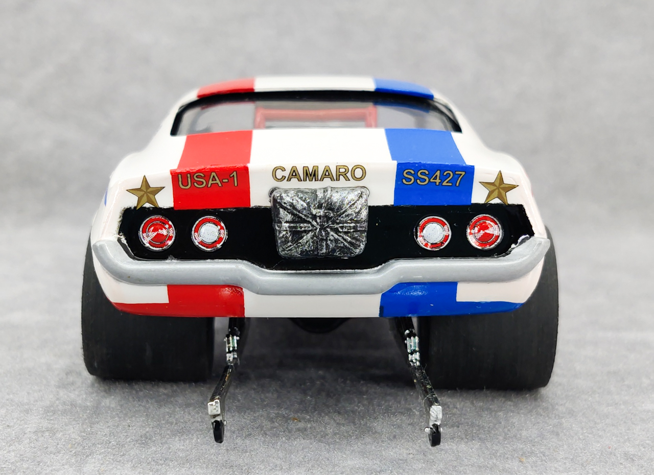 Revell Chevy Camaro Funny Car “Bruce Larson” Built Kit - Spotlight Hobbies