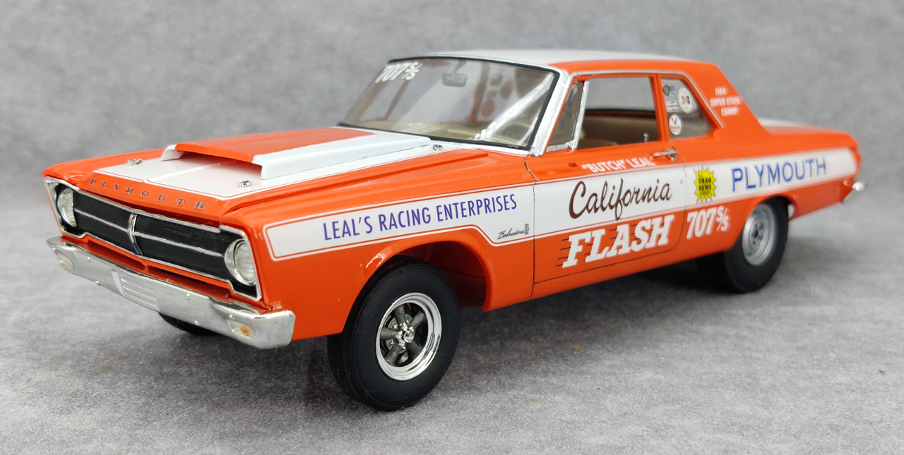 Moebius Butch Leal "California Flash" 1965 Plymouth Belvedere 2 Door ...