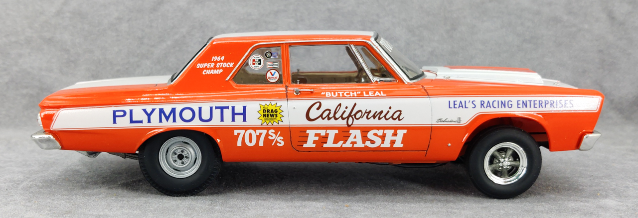 Moebius Butch Leal "California Flash" 1965 Plymouth Belvedere 2 Door ...