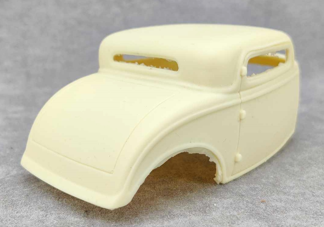 Jimmy Flintstone Resin 1932 Chopped Ford 3-Window - Spotlight Hobbies