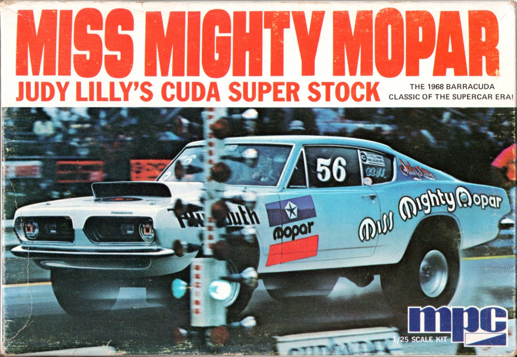 MPC Judy Lily "Miss Mighty Mopar" SS/AA 1968 Plymouth Hemi Barracuda ...