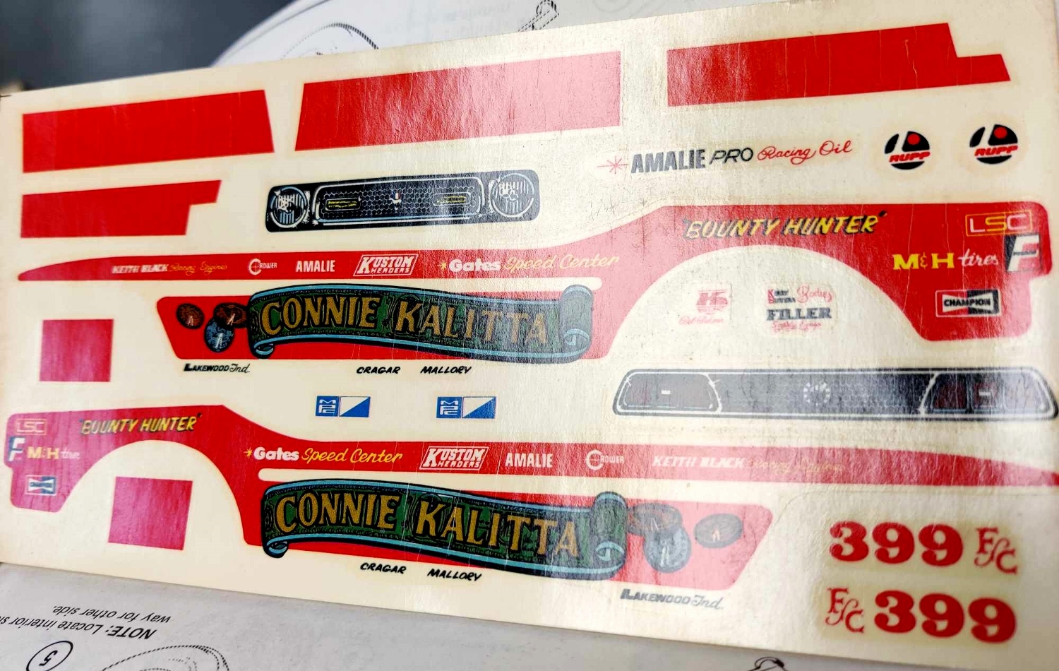 MPC Connie Kalitta "Bounty Hunter" 1972 Ford Mustang Funny Car ...