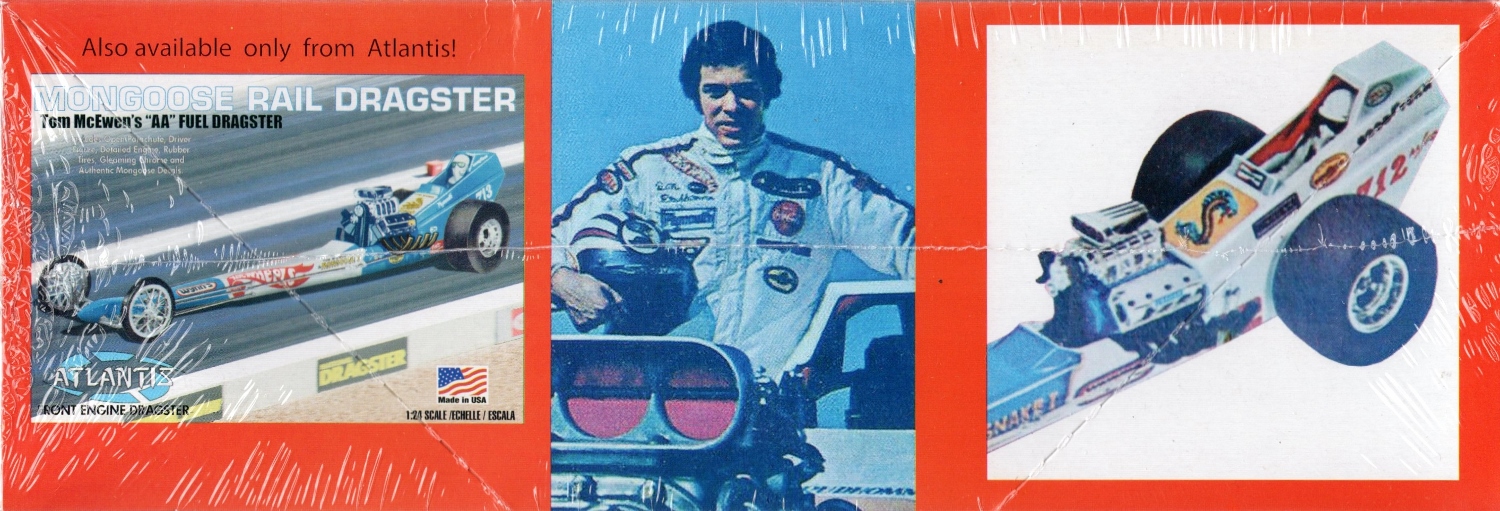 Atlantis (Monogram) Don "Snake" Prudhomme's "AA" Fuel Rail Front Engine ...