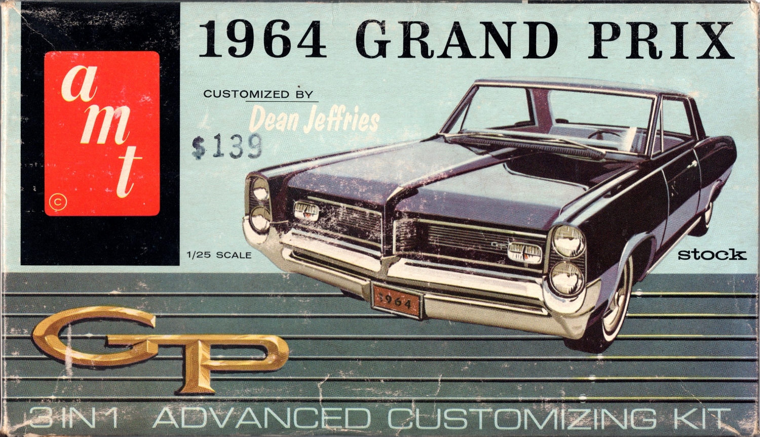 AMT 1964 Pontiac Grand Prix - Stock, Racing, or Dean Jeffries Custom ...