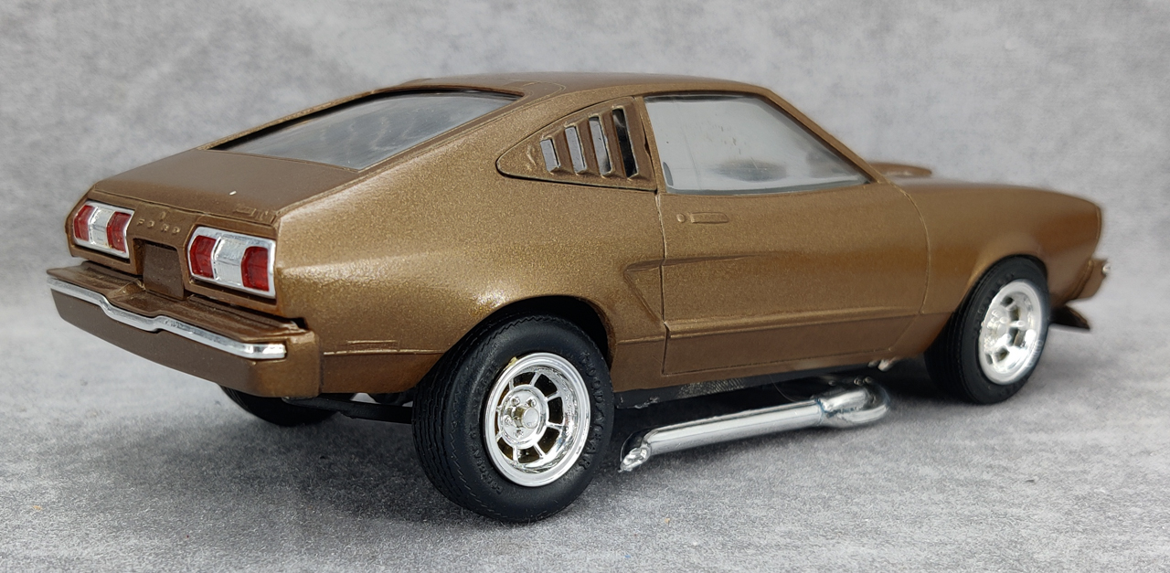 MPC 1977 Ford Mustang II Street Machine Built Kit - Spotlight Hobbies