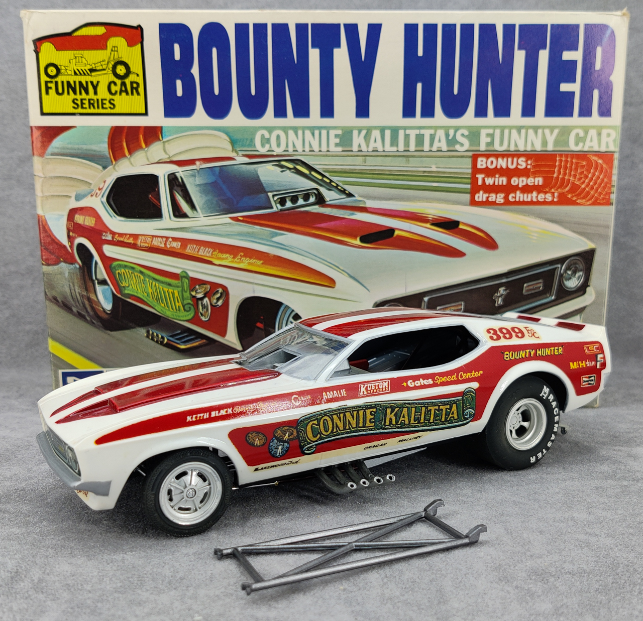 MPC Connie Kalitta "Bounty Hunter" 1972 Ford Mustang Funny Car Built ...
