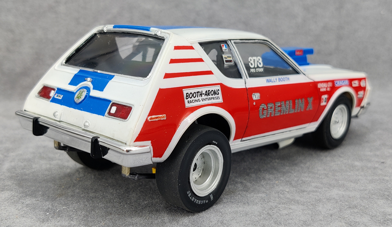 AMT “Wally Booth” AMC Gremlin X Pro Stock Built Kit - Spotlight Hobbies