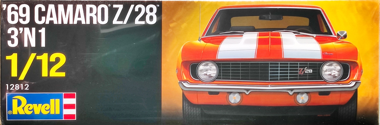 Revell 1969 Chevy Camaro Z/28 Coupe - Stock, Street or Drag - 1/12 ...