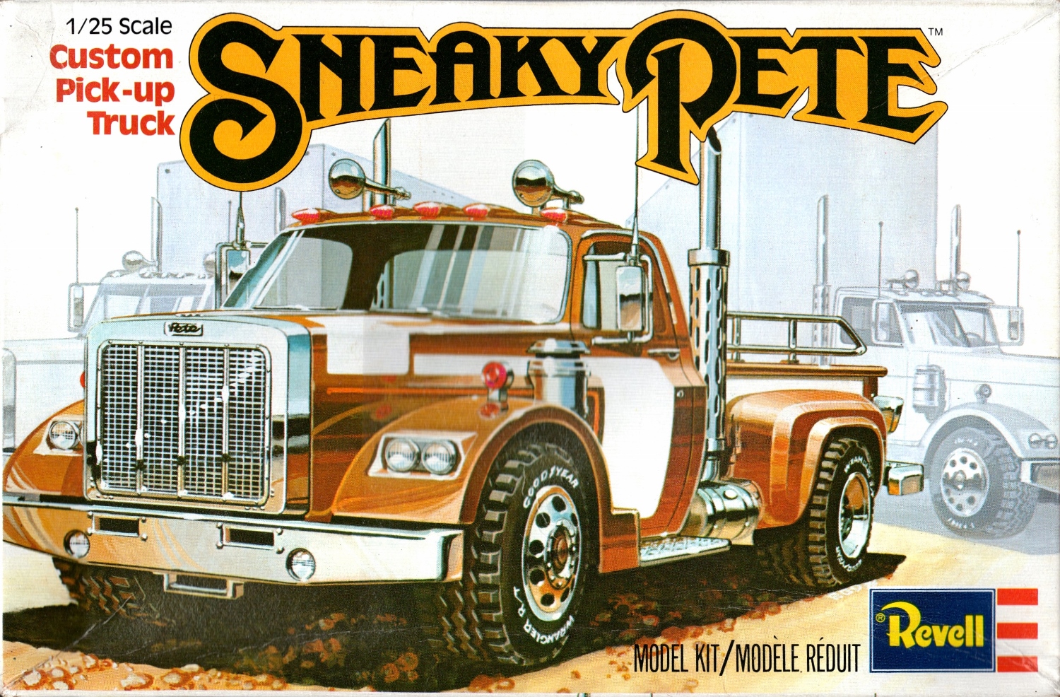 Revell “Sneaky Pete” 1977 Chevy Stepside Custom Pickup Truck ...