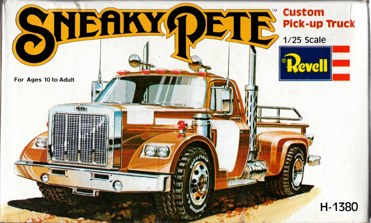 Revell “Sneaky Pete” 1977 Chevy Stepside Custom Pickup Truck ...