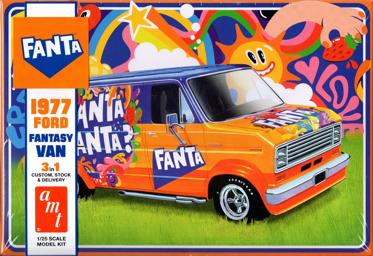 AMT "Fanta" 1977 Ford Fantasy Van - Stock, Custom or Delivery ...