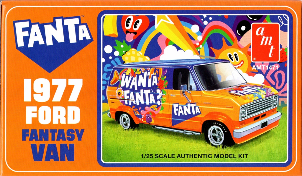 AMT "Fanta" 1977 Ford Fantasy Van - Stock, Custom or Delivery ...