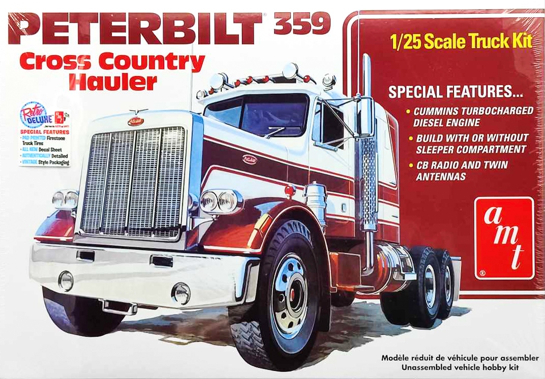 AMT Cross Country Hauler Peterbilt 359 Semi Truck Tractor - Spotlight ...