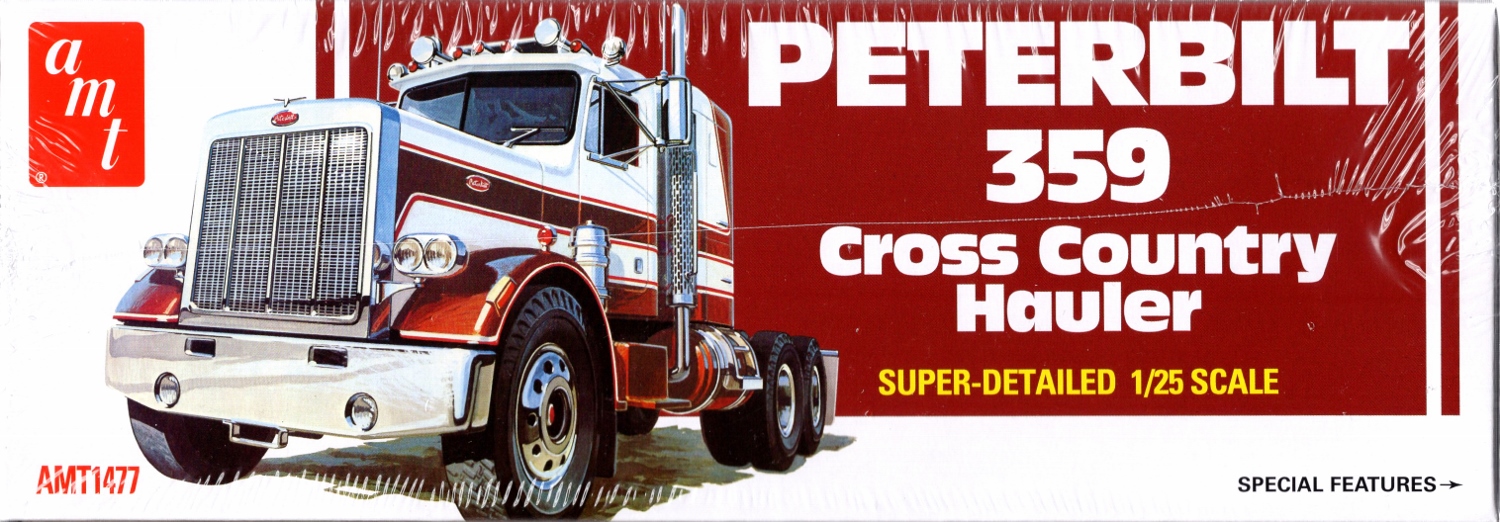 AMT Cross Country Hauler Peterbilt 359 Semi Truck Tractor - Spotlight ...