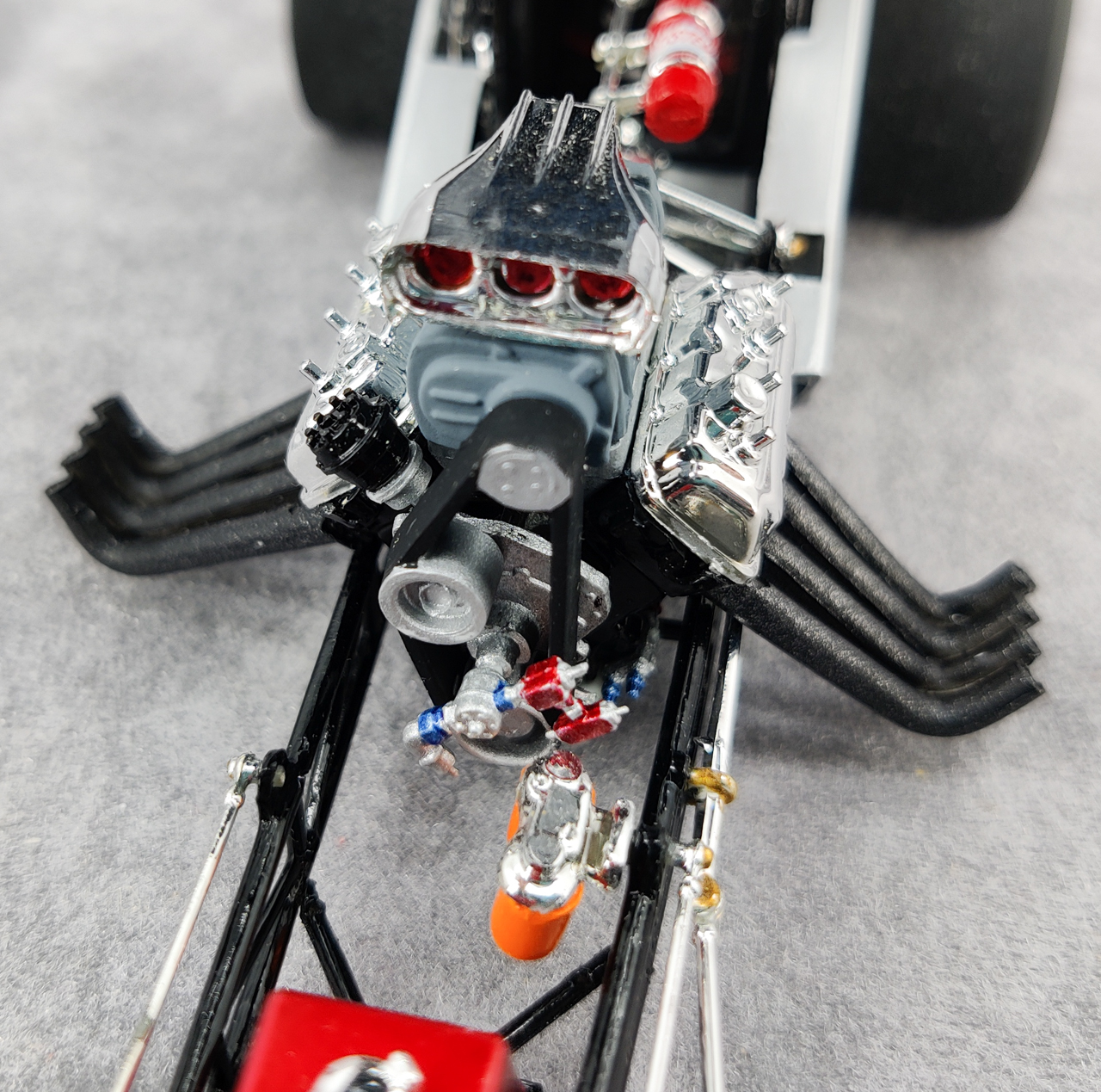 Revell/Competition Resin “Warlord” 1971 Chevy Camaro Funny Car Built ...