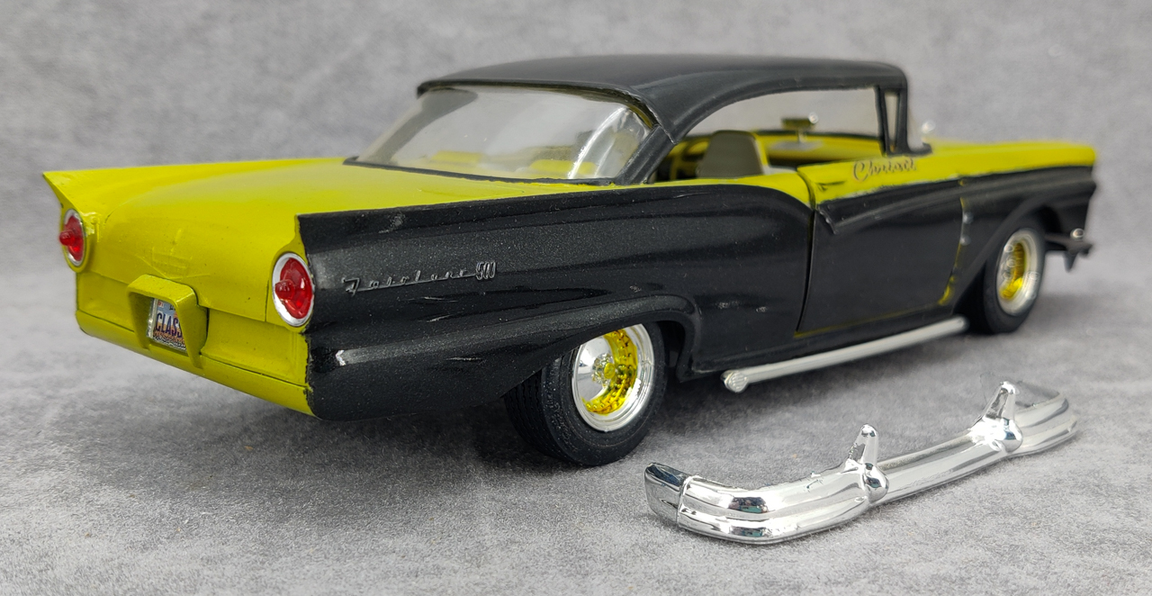 AMT 1957 Ford Fairlane 500 Hardtop Custom Built Kit - Spotlight Hobbies