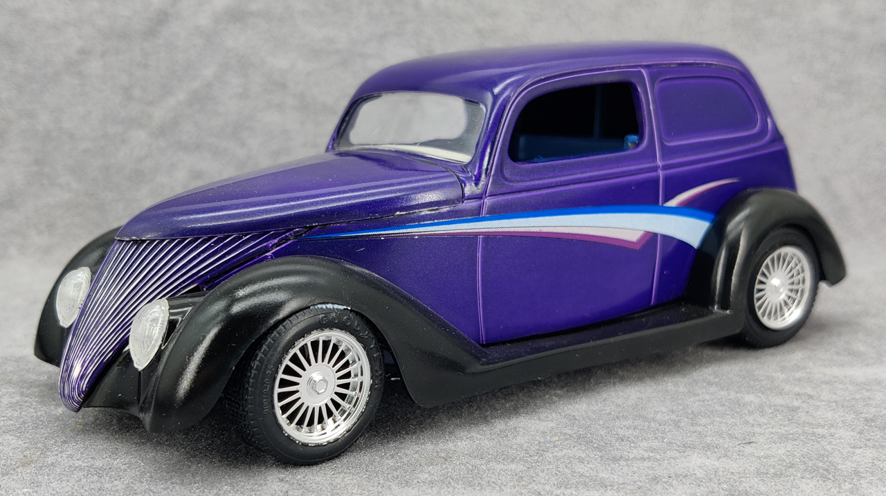 Testors 1937 Ford Custom “Vantastic” Built Kit - Spotlight Hobbies
