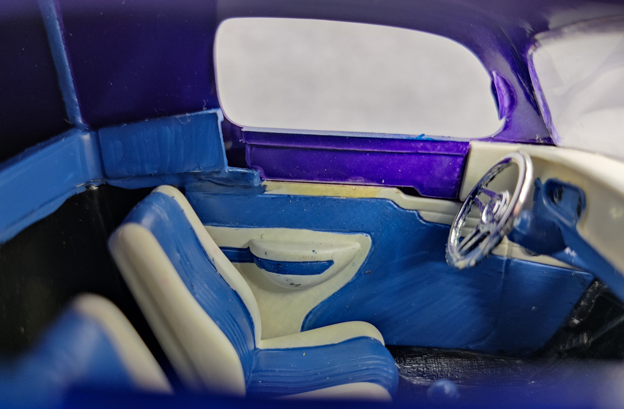 Testors 1937 Ford Custom “Vantastic” Built Kit - Spotlight Hobbies