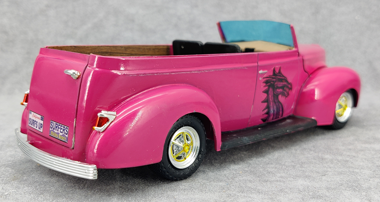 AMT 1939 Ford Sedan Delivery Turned Custom Pickup Truck Built Kit ...