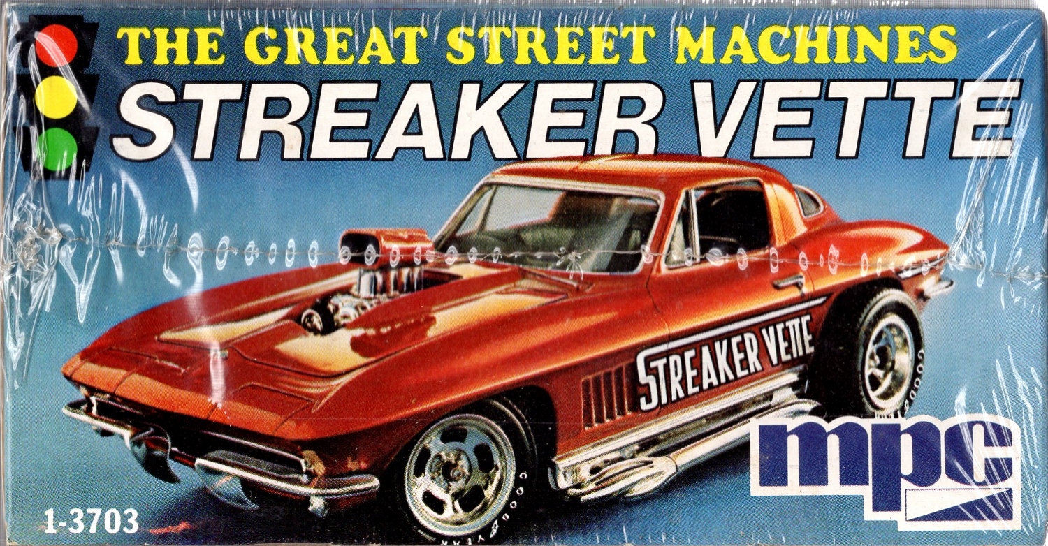 MPC 1967 Chevy Corvette Sting Ray Fastback "Streaker Vette" Blown 327 ...
