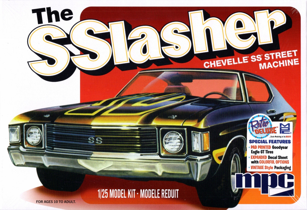 AMT "The SSlasher" 1972 Chevy Chevelle SS 454 Hardtop Street Machine ...