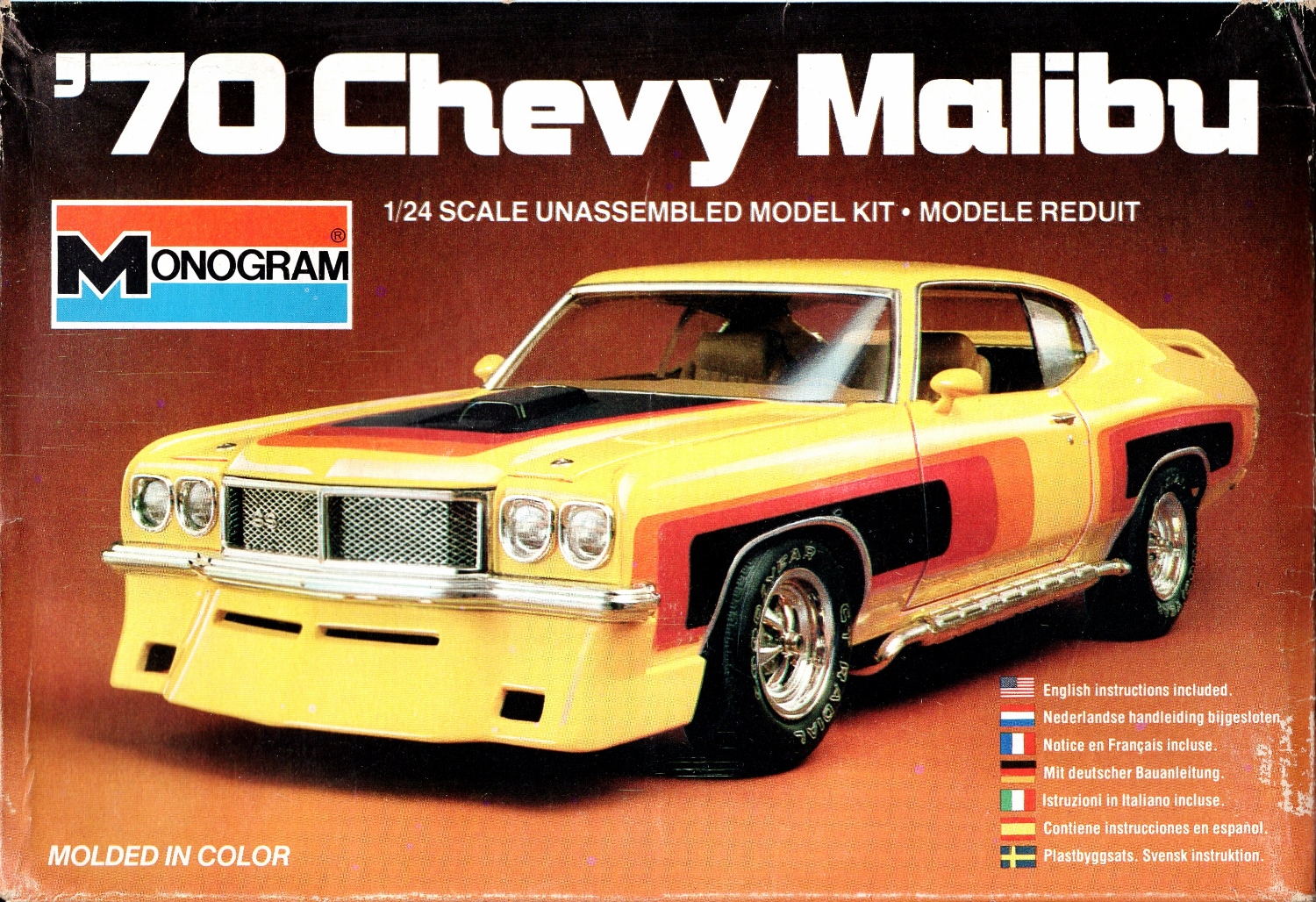 Monogram 1970 Chevy Malibu Street Machine - Spotlight Hobbies