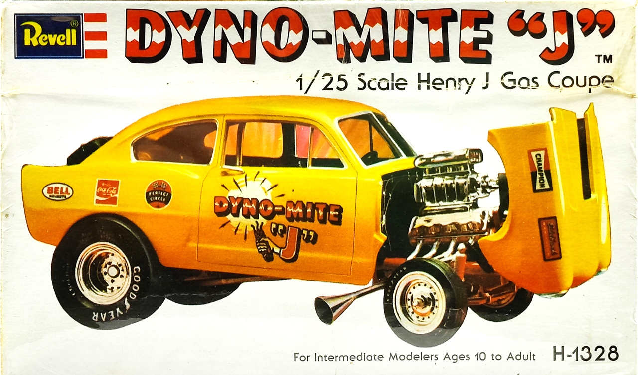 Revell Dyno-Mite "J" 1951 Henry J Drag Coupe AA/GS Gasser - Spotlight ...