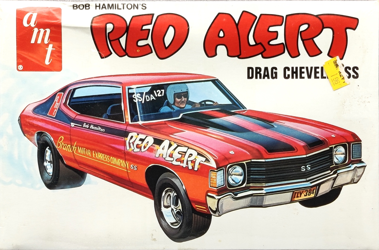 AMT Bob Hamilton "Red Alert" 1972 Chevy Chevelle 454 Hardtop Super ...