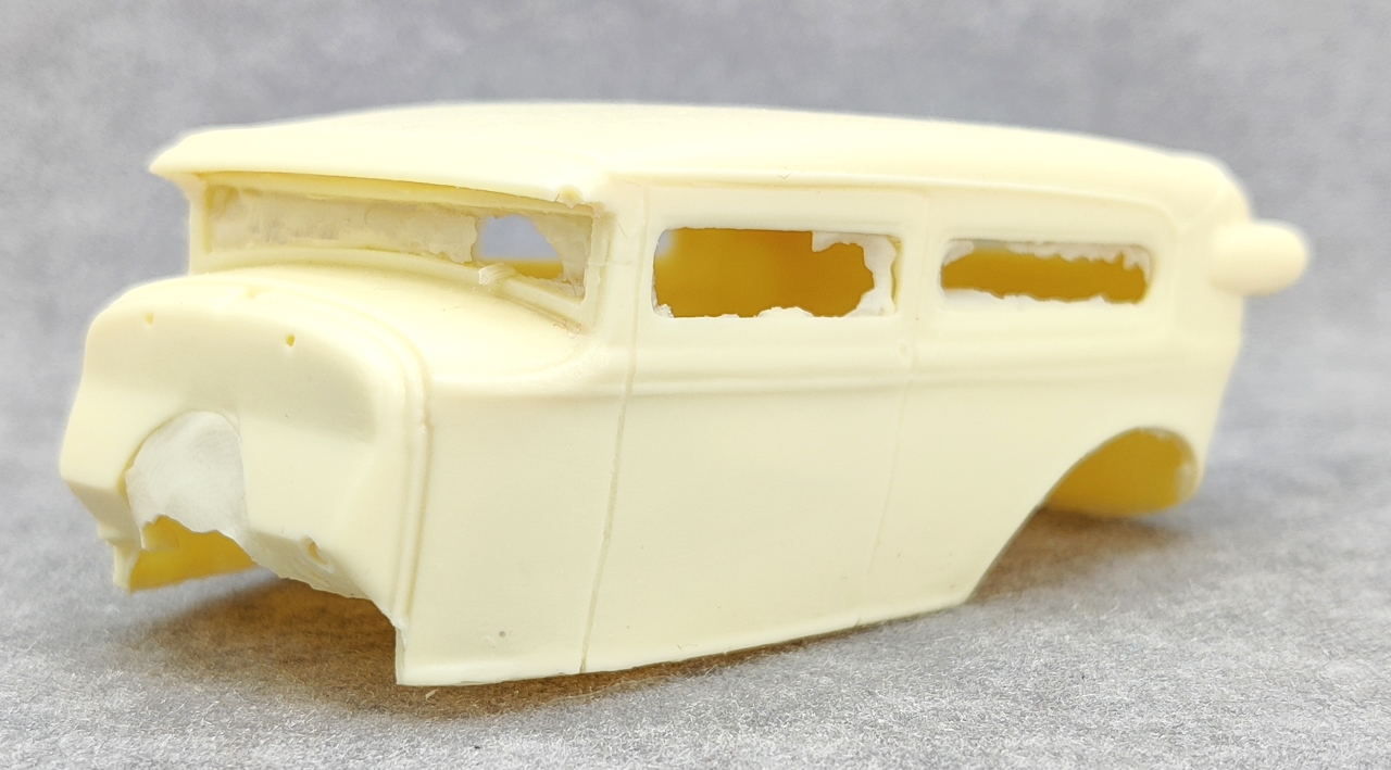 Jimmy Flintstone Resin 1934 Ford Billy Goat Rat Rod - Spotlight Hobbies