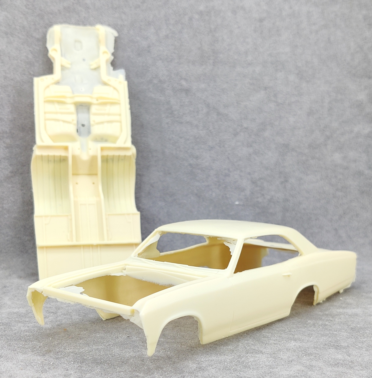 Jimmy Flintstone Resin 1967 Chevy Malibu Altered Wheel Base - Spotlight ...