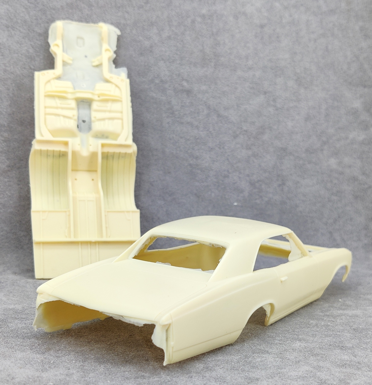 Jimmy Flintstone Resin 1967 Chevy Malibu Altered Wheel Base - Spotlight ...