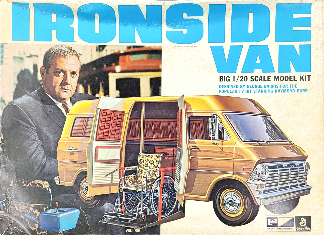 MPC "Ironside" 1971 Ford Econoline Van - 1/20 Scale - Spotlight Hobbies