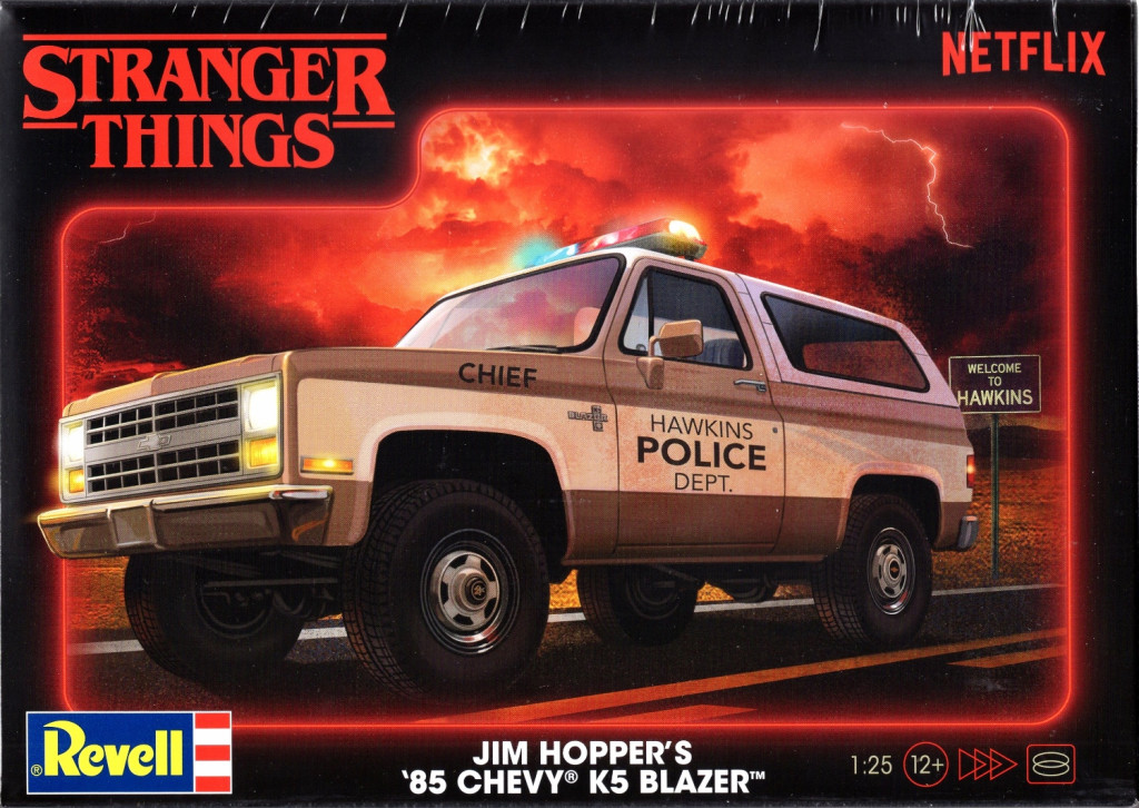 Revell "Stranger Things" 1985 Chevy K5 4x4 Blazer - Spotlight Hobbies
